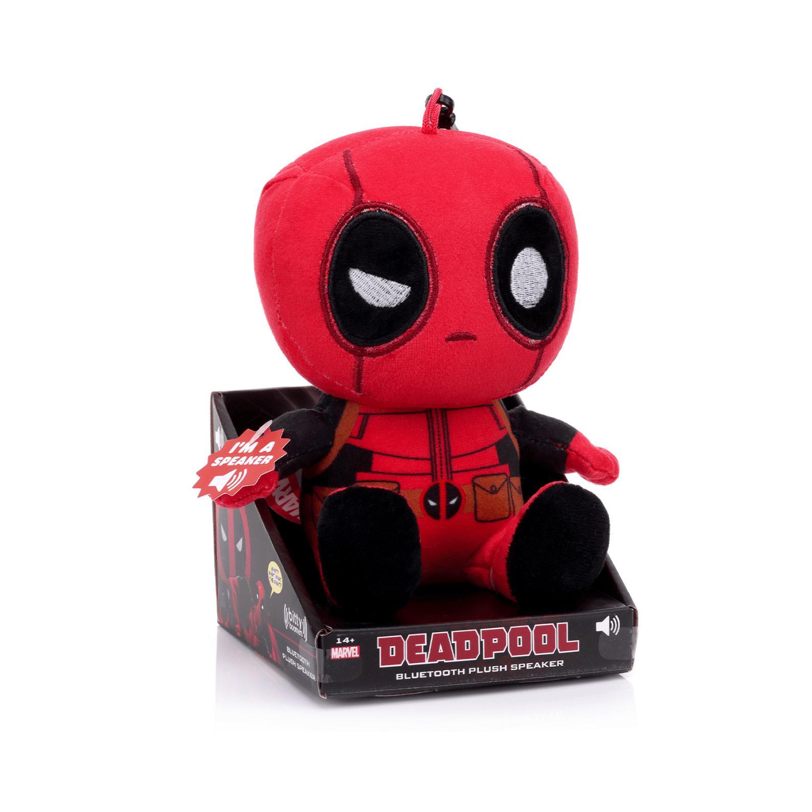 Deadpool Bitty Plush Bluetooth Speaker – Bitty Boomers